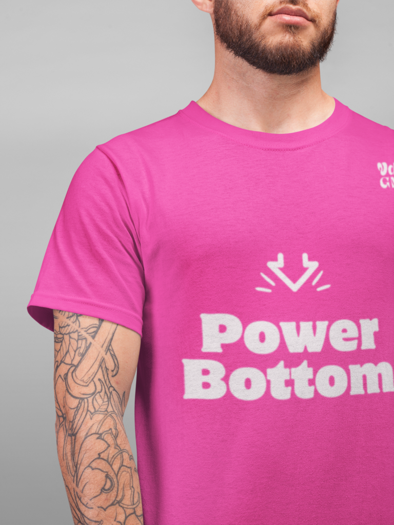 Camiseta Power Bottom - Viadagem